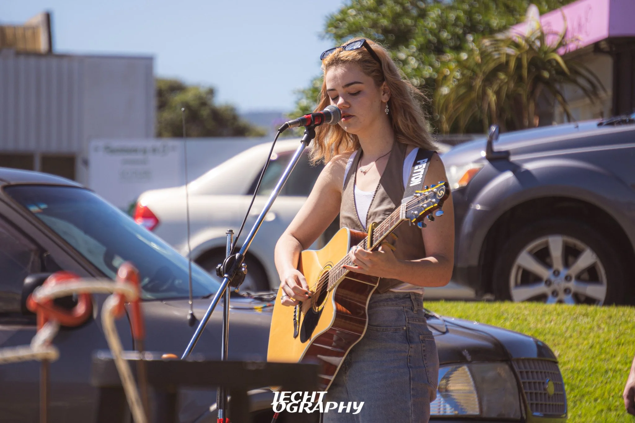 Peyton Morete plays Maclean Park - Purebread Summer Music in the Park ...