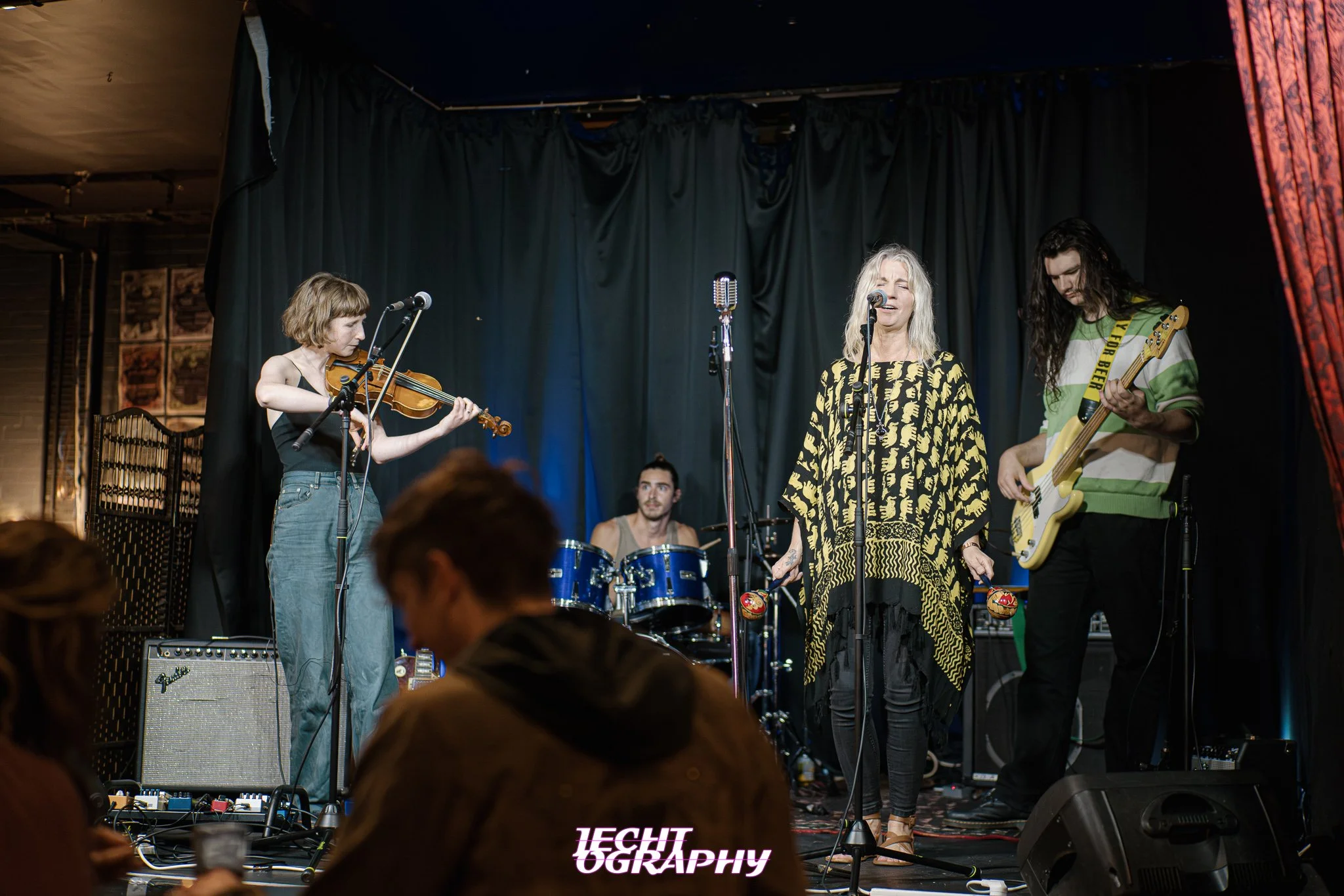 Jam Band 1 forms at The Fringe Bar - Improvised Chaos — Jechtography