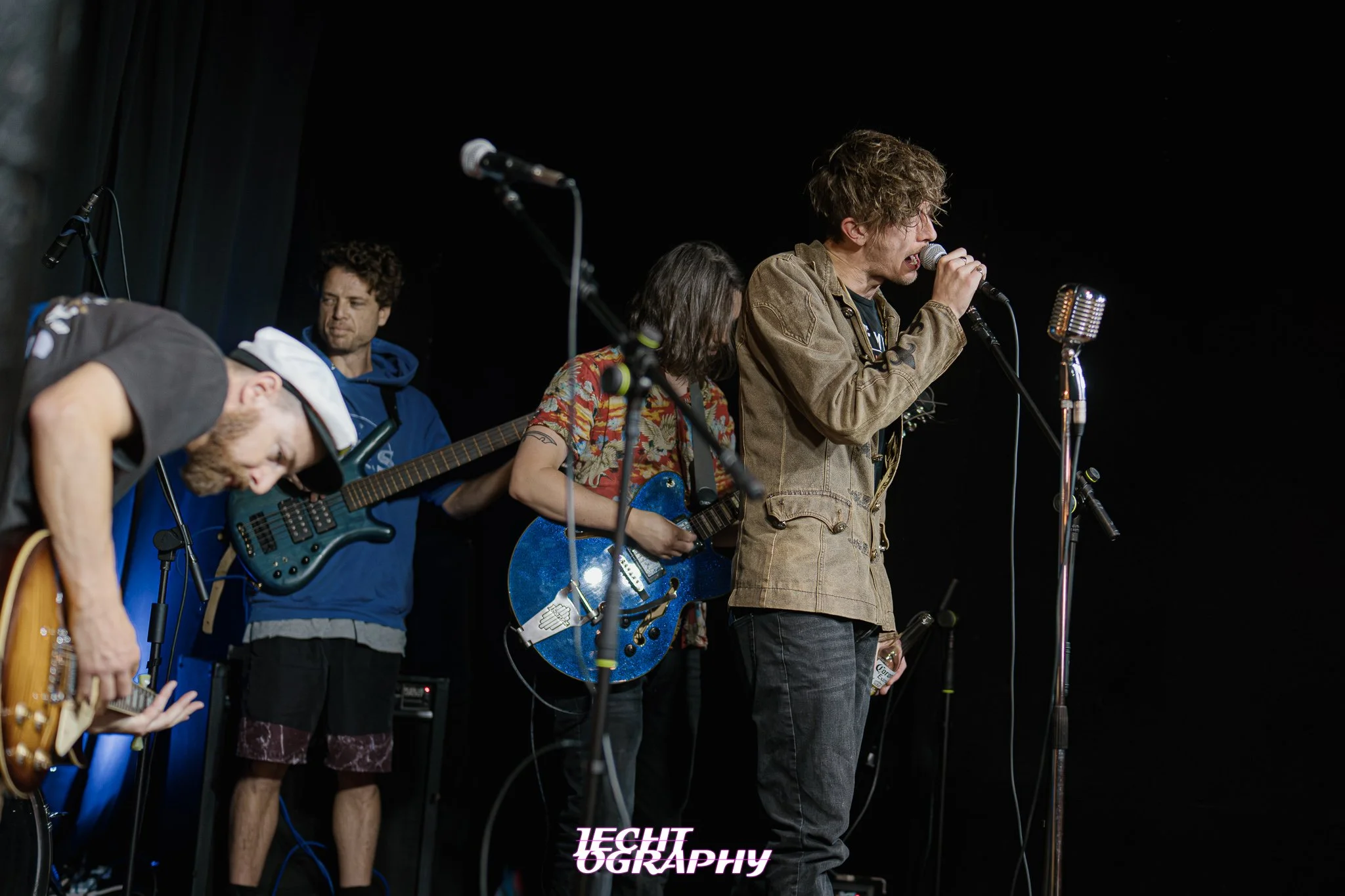 Jam Band 3 forms at The Fringe Bar - Improvised Chaos — Jechtography