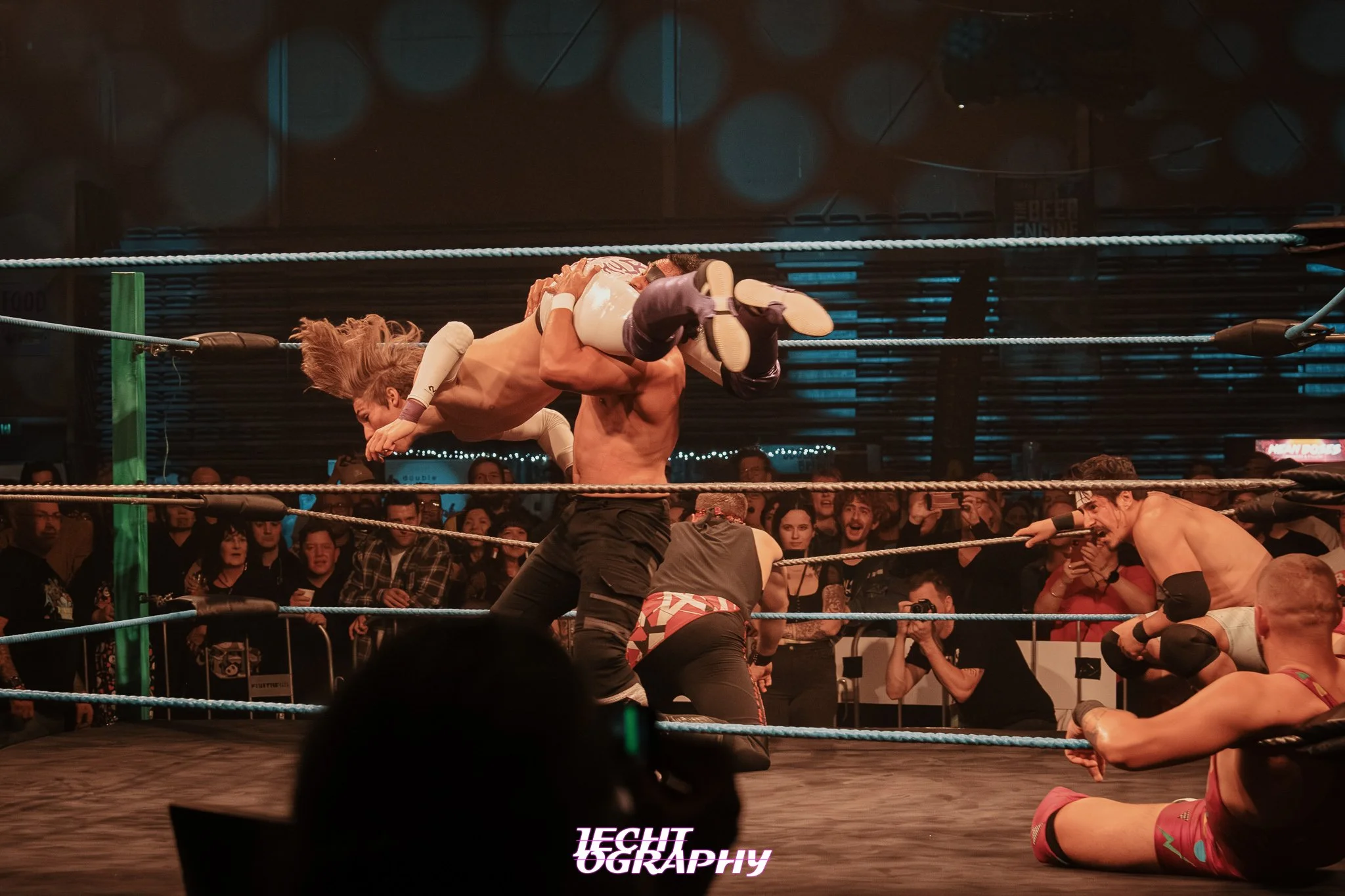 Porirua Rocks 2024 - Wrestling Match Four — Jechtography