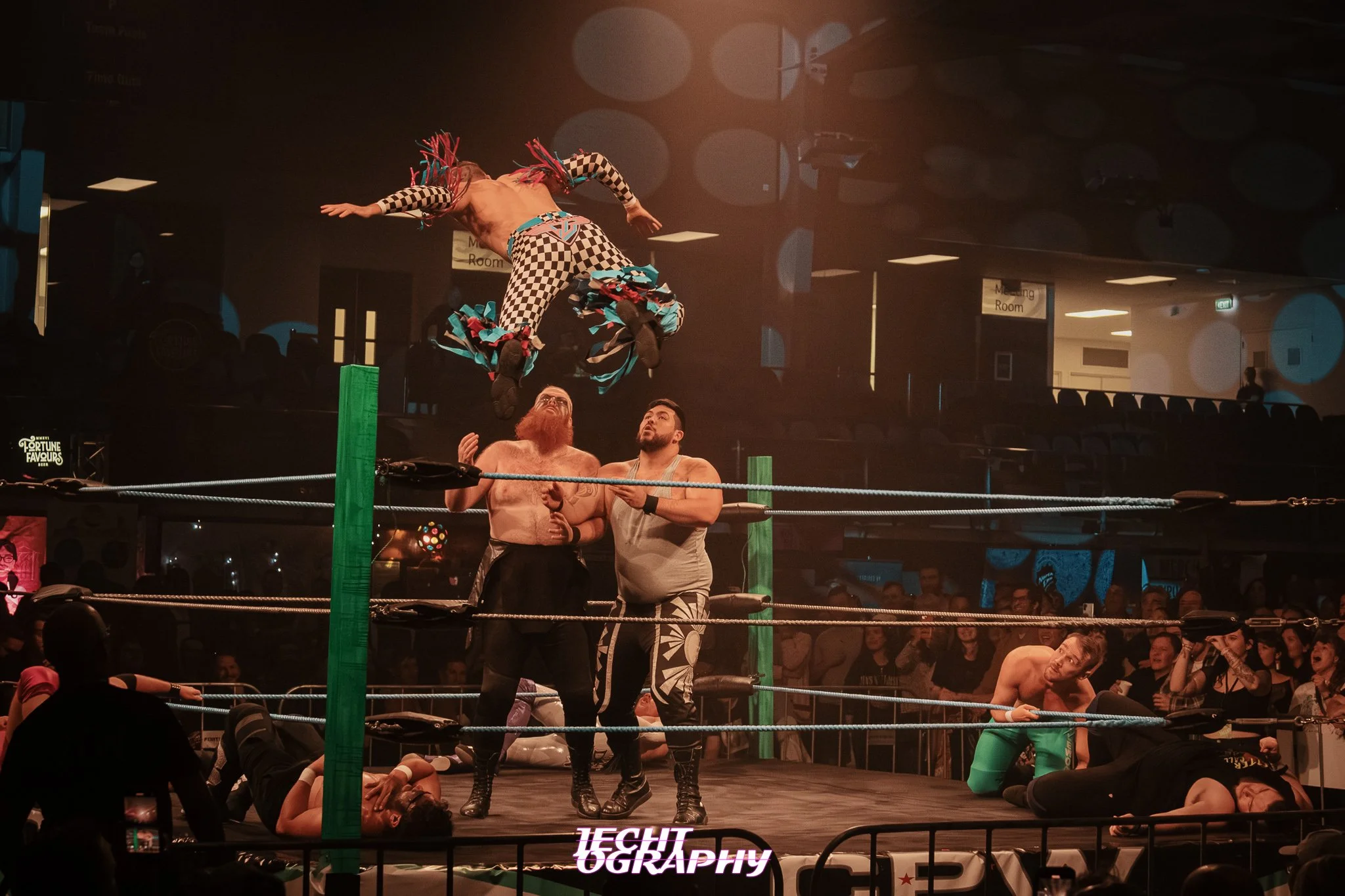 Porirua Rocks 2024 - Wrestling Match Four — Jechtography