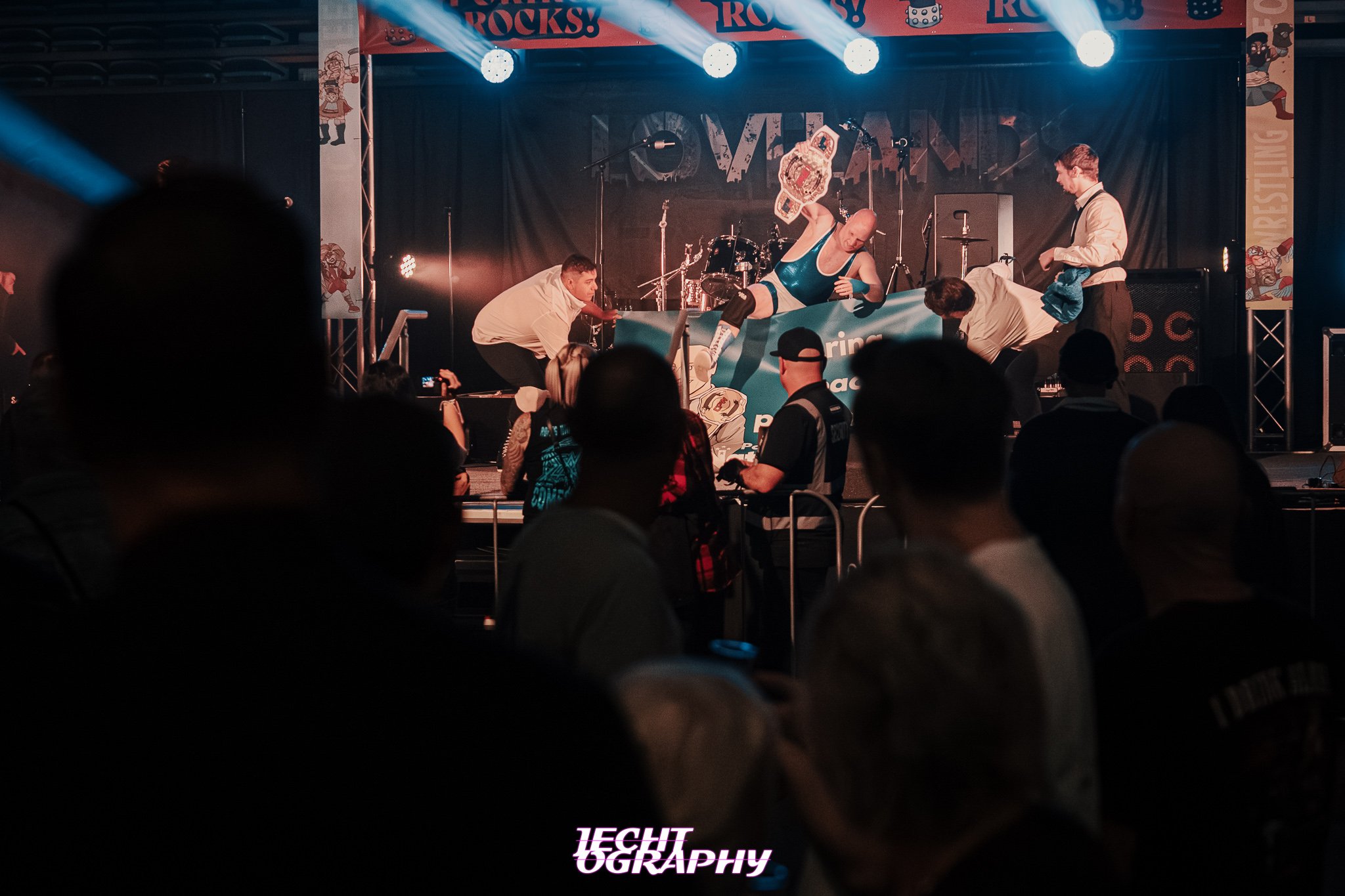 Porirua Rocks 2024 - Wrestling Match Five — Jechtography