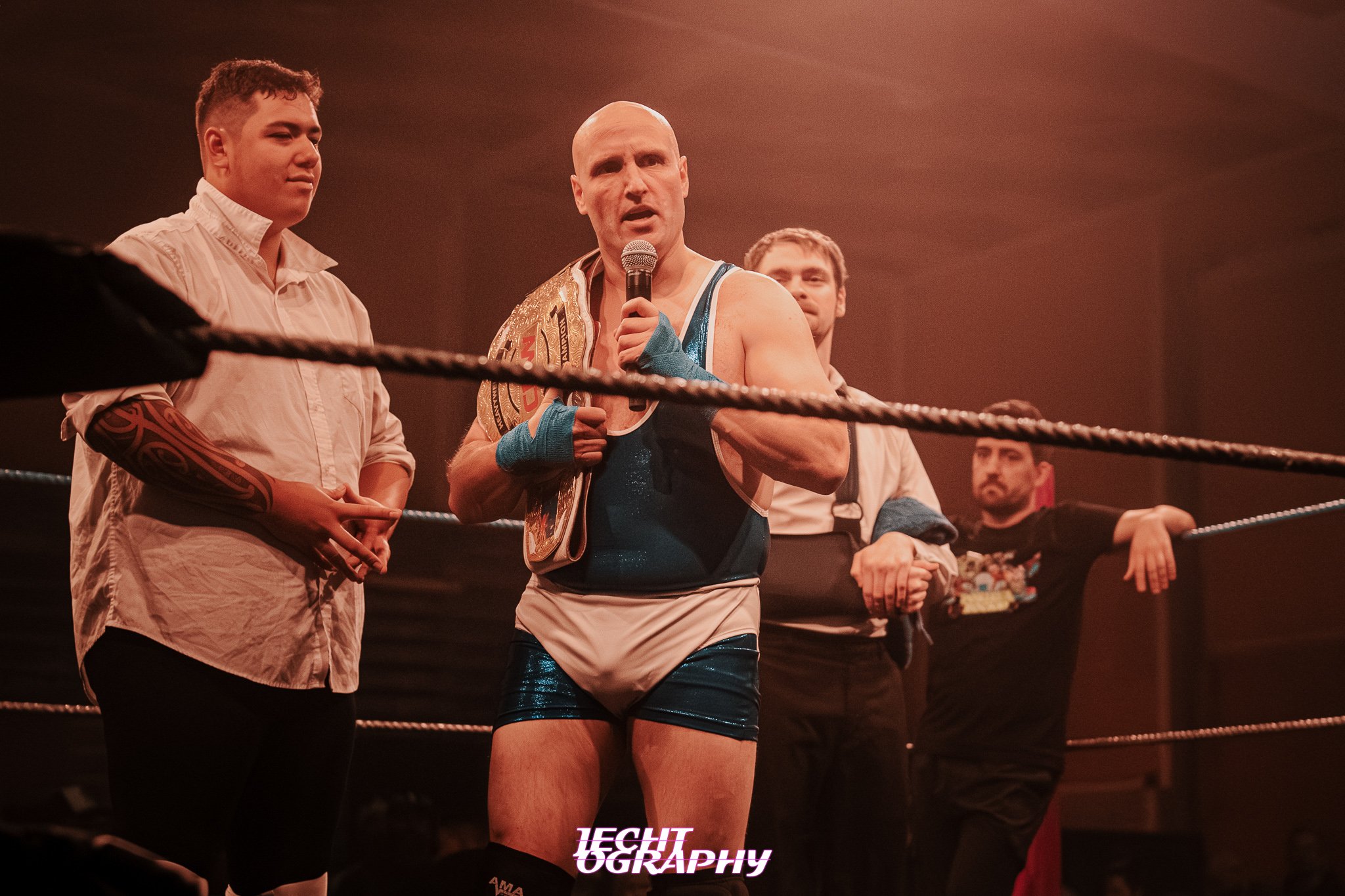 Porirua Rocks 2024 - Wrestling Match Five — Jechtography