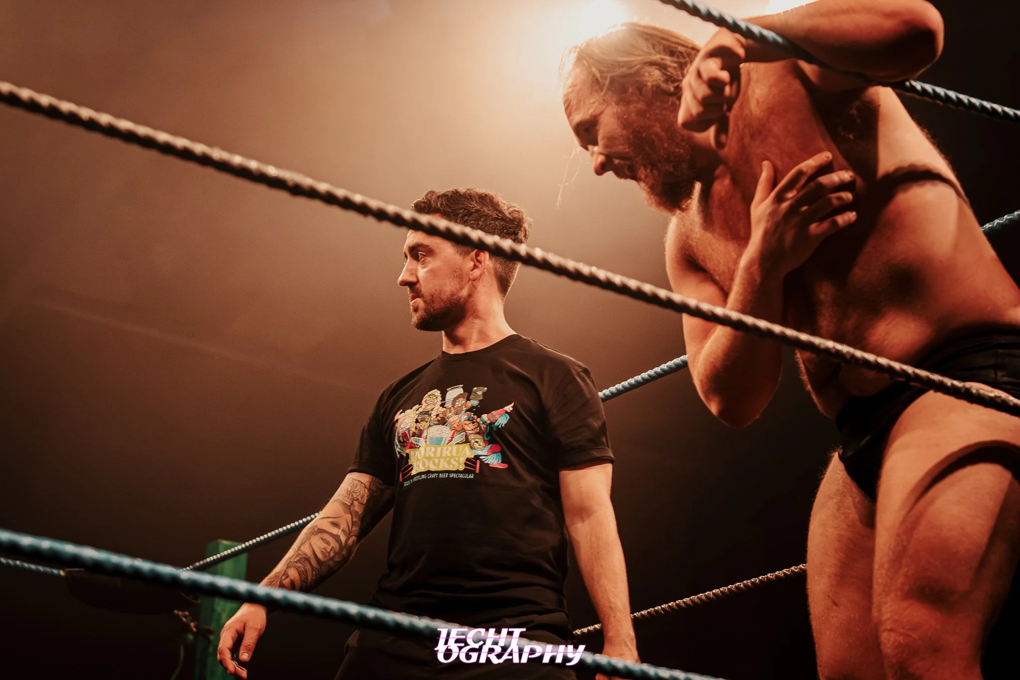 Porirua Rocks 2024 - Wrestling Match Five — Jechtography