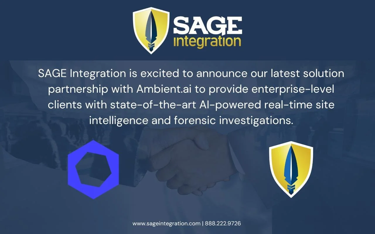 Security Technology News — SAGE Integration