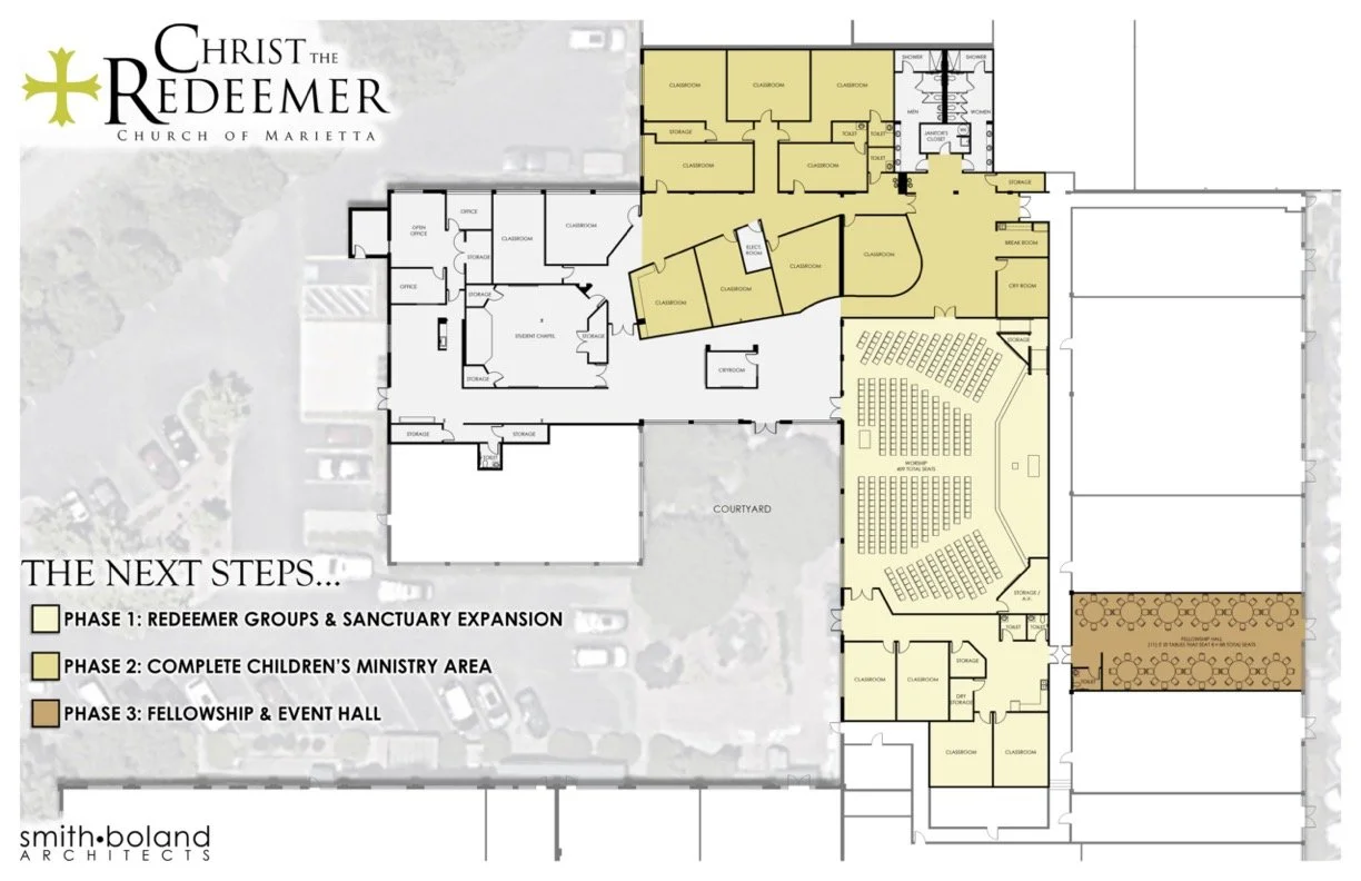 Master Plan and Phase One — Christ the Redeemer Church