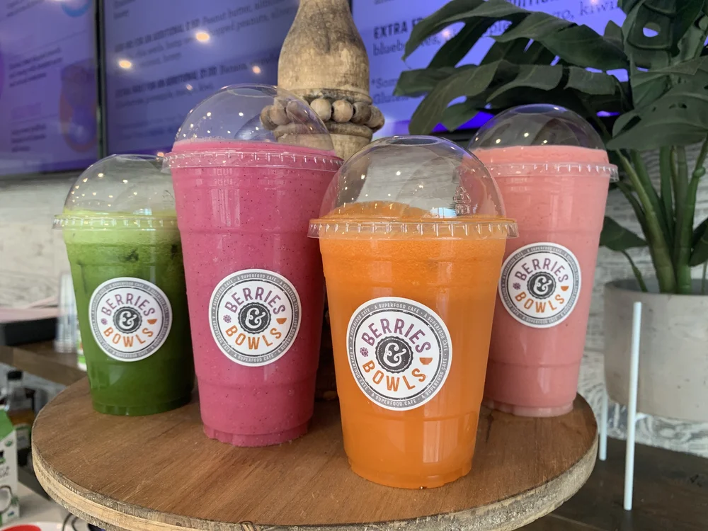 Menu | Acai Bowls, Smoothies & Superfoods — Berries & Bowls