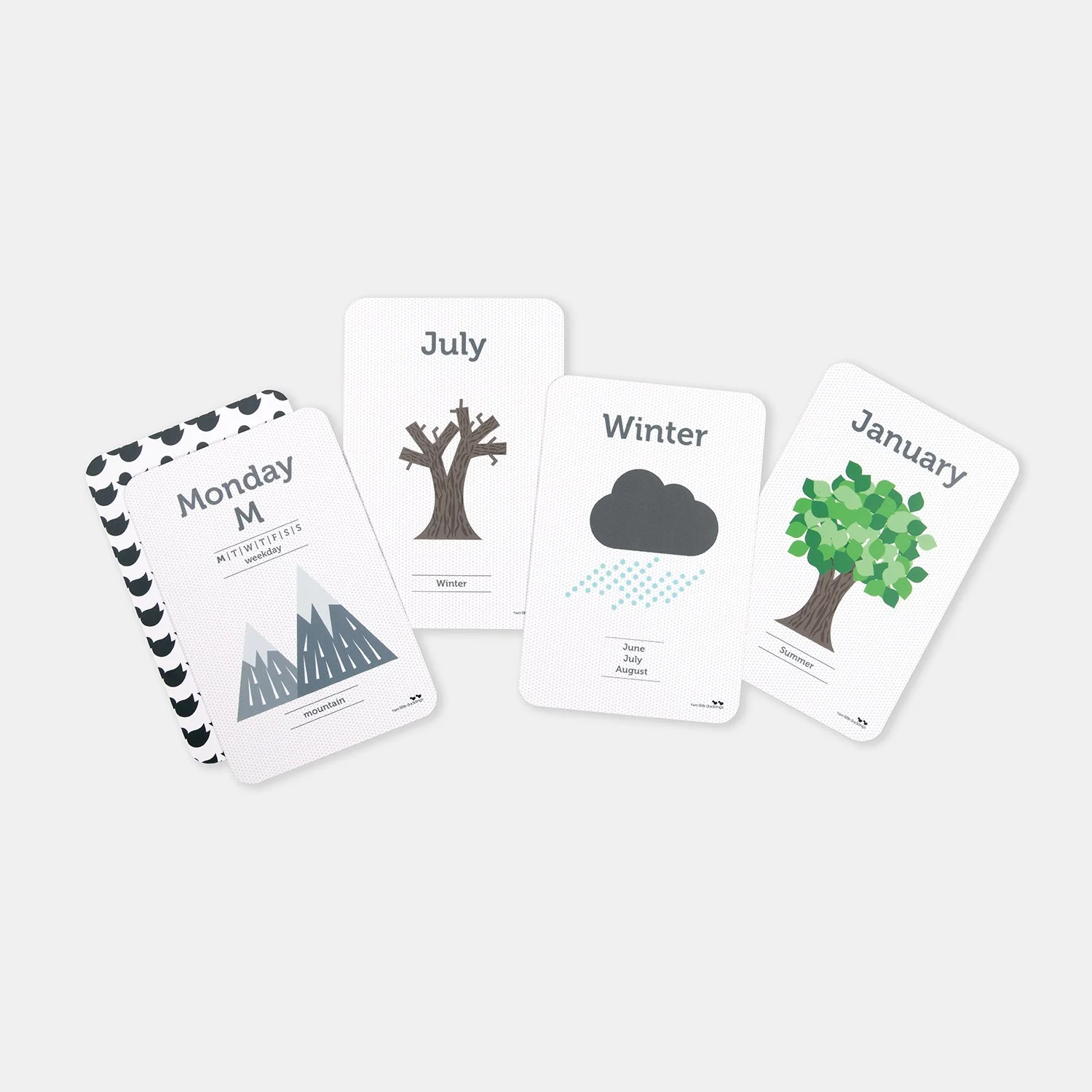 Flash Cards Days, Months and Seasons — Enchanted Years