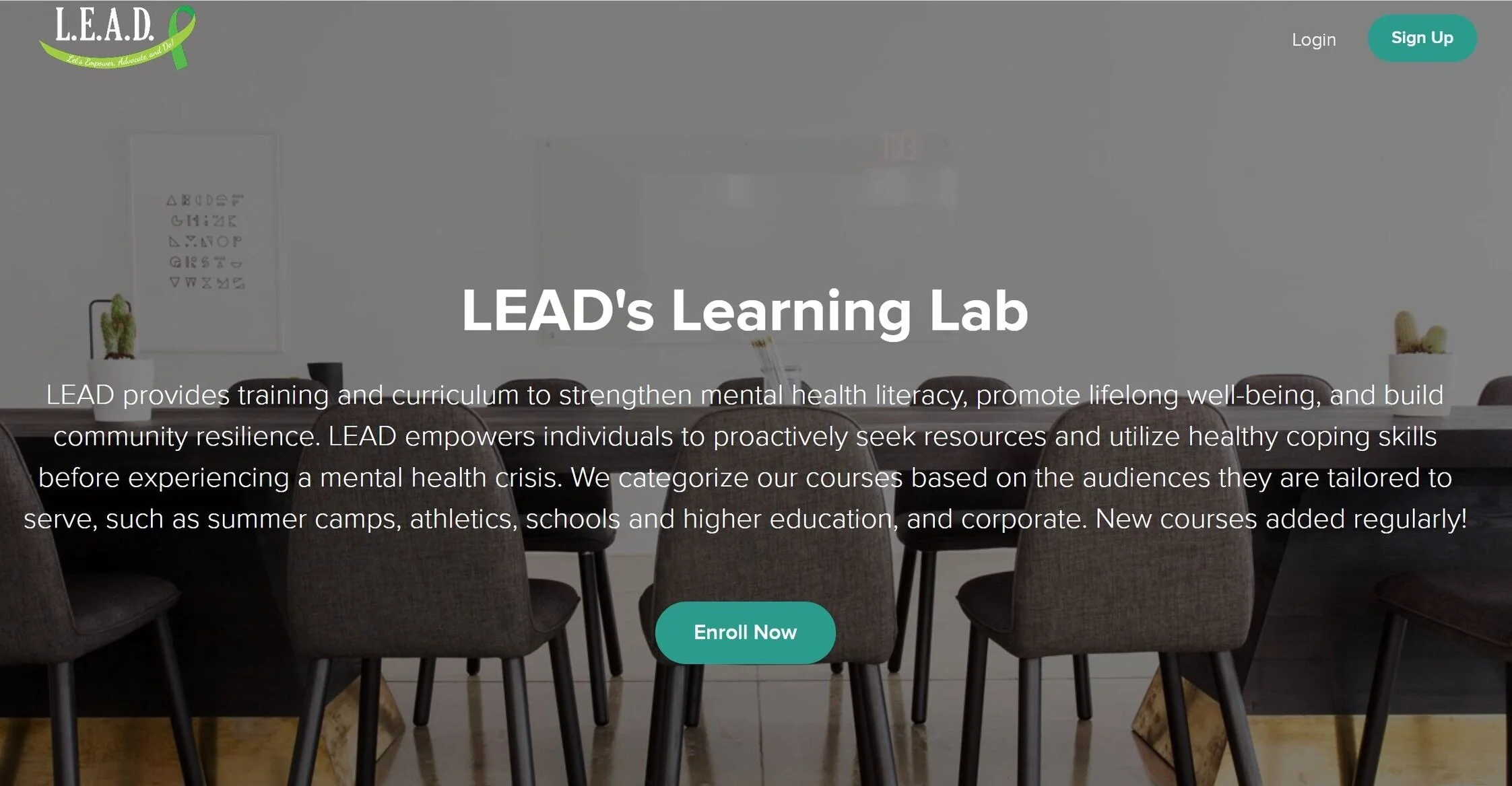 E-Learning Lab — Let's Empower, Advocate, and Do Inc.