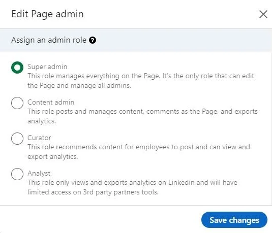 New admin roles coming to LinkedIn Pages — Dooley Social Studio