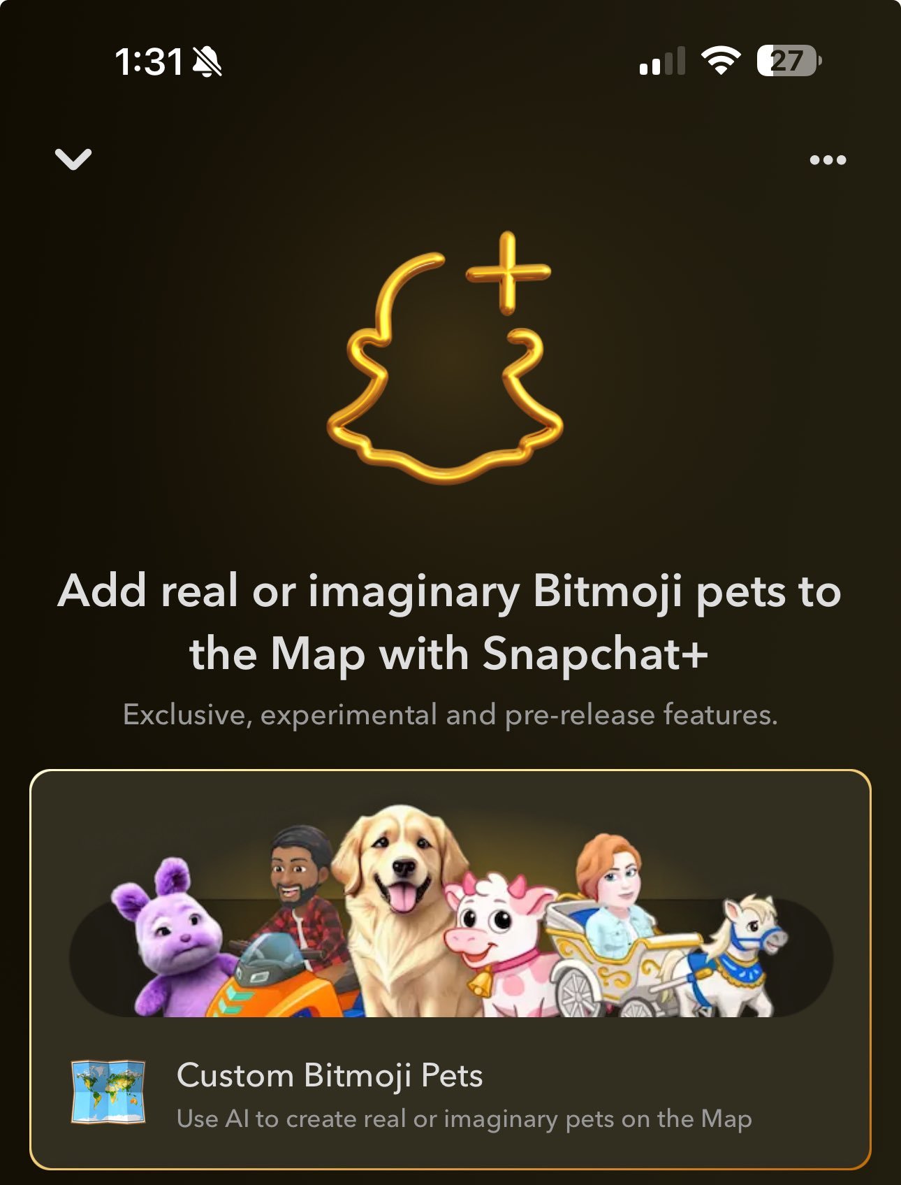 For the Lonely Bitmoji: Snapchat Now Offers Gen AI Pets — Dooley Social ...