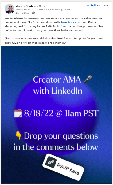 LinkedIn Adds Visual Link Stickers and Post Templates — Dooley Social ...
