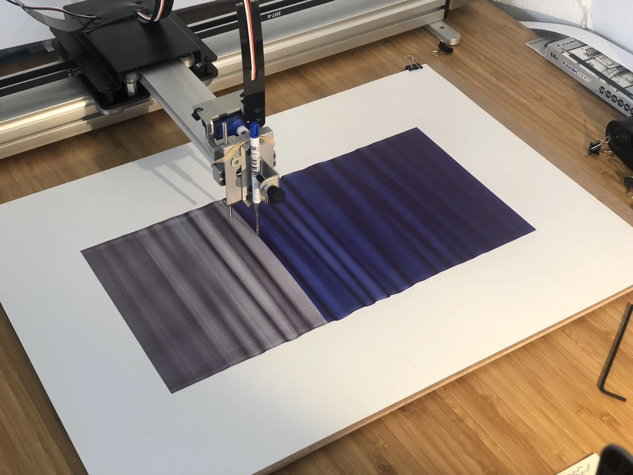 Environmental Machine Drawing | Simon Kirby — A La Luz