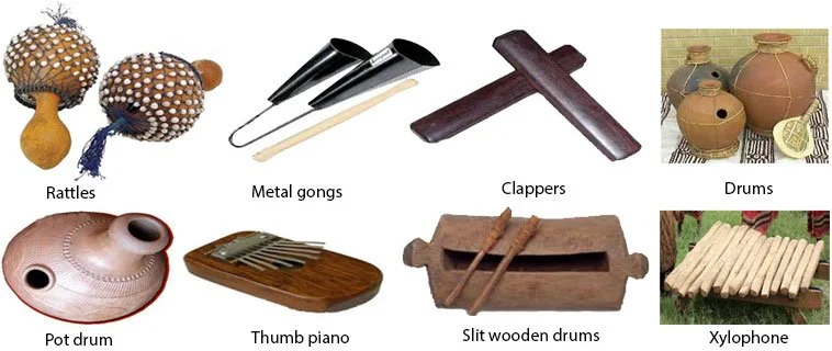 Traditional West African music instruments — DOLAPO OBAT