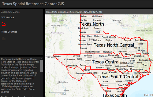 Texas Coordinate System Definition — Conrad Blucher Institute