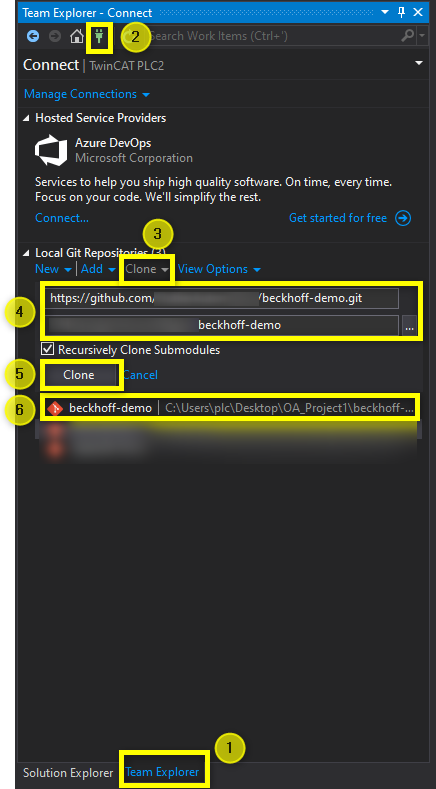 Using Git with TwinCAT 3 — PLC and SCADA Programming | Automation ...