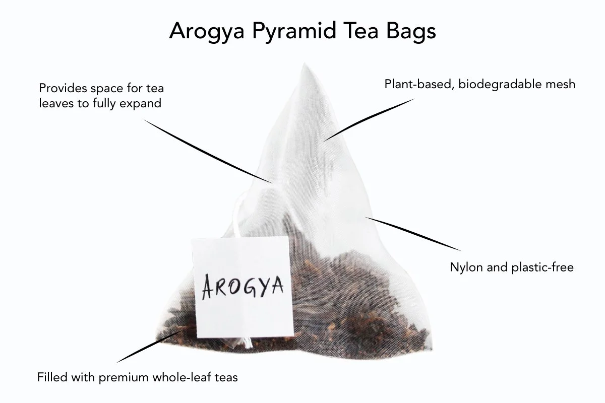 Ancient Forest | Pyramid Tea Bags | Organic Chinese Black Tea | Arogya ...