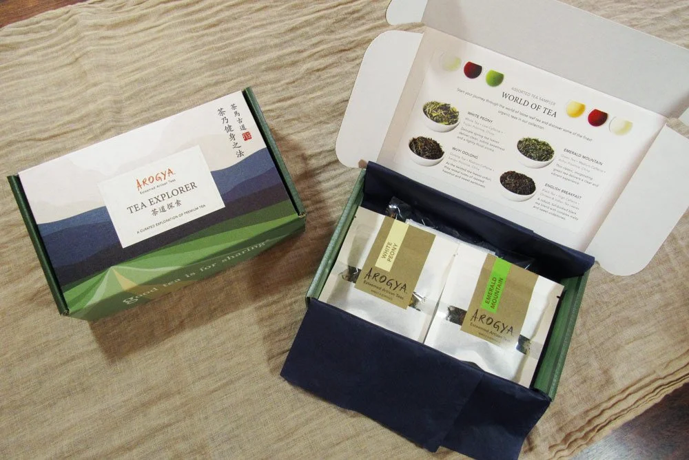 Tea Explorer Boxes | Loose Leaf Tea Sampler Box | Arogya Holistic Healing