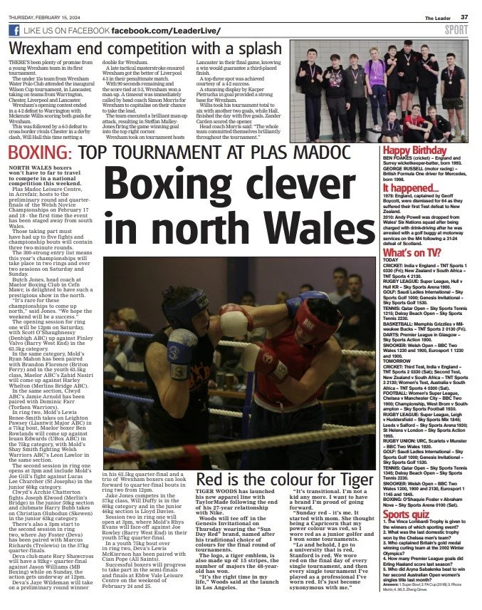 Novice Championships head North — Welsh Boxing