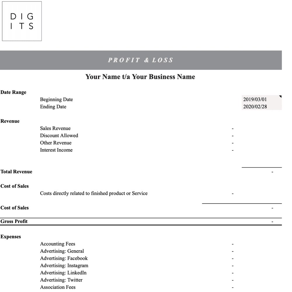 Balance Your Own Books — Digits Accounting