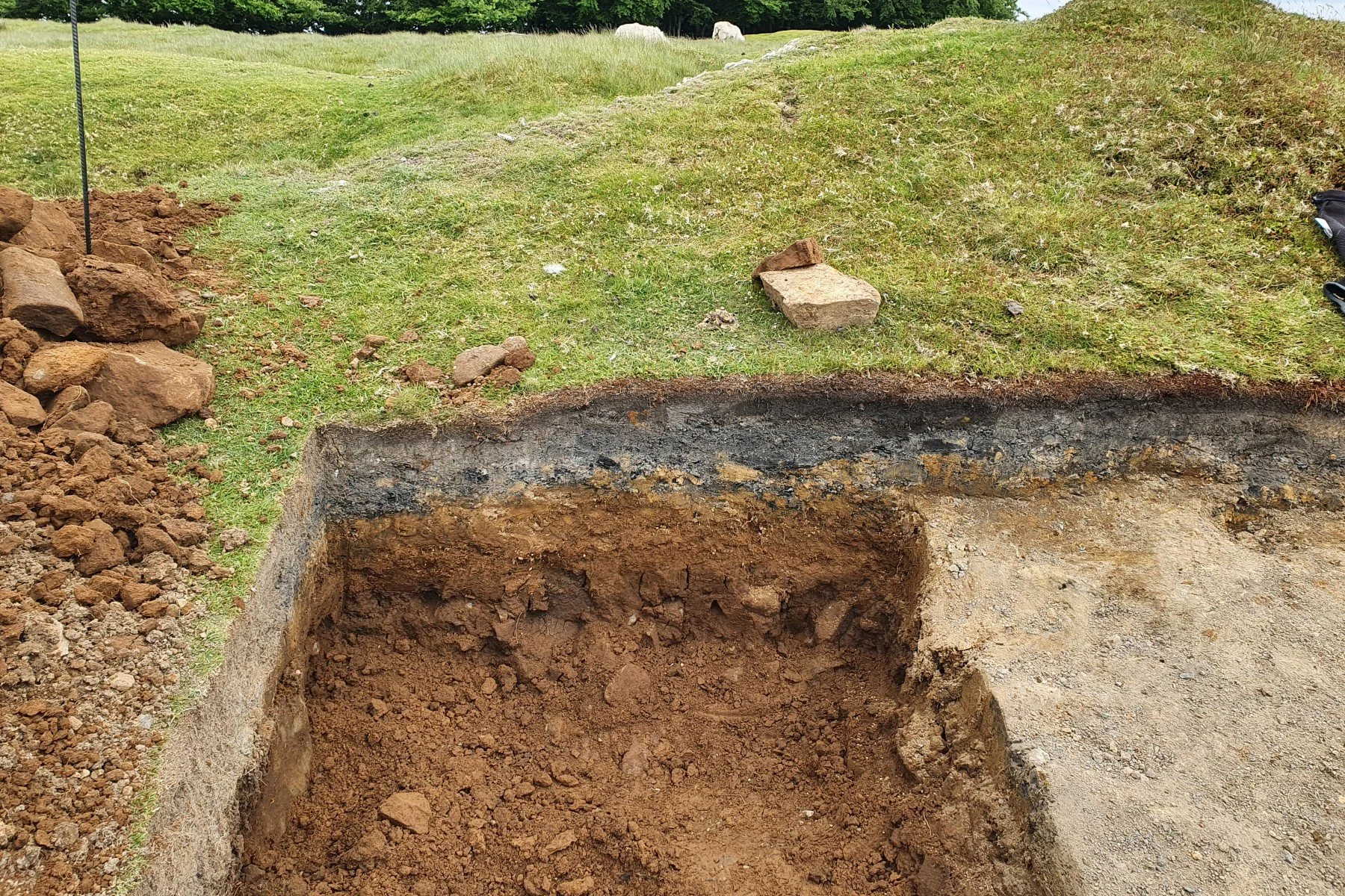 Archaeological Excavation at Clee Burf, Clee Liberty 2022 — Foundation ...