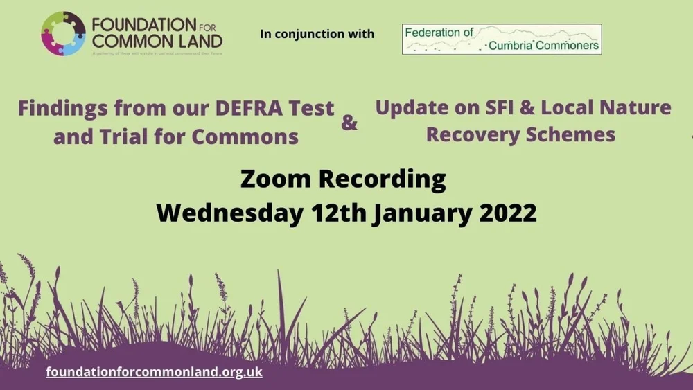 Webinars — Foundation for Common Land