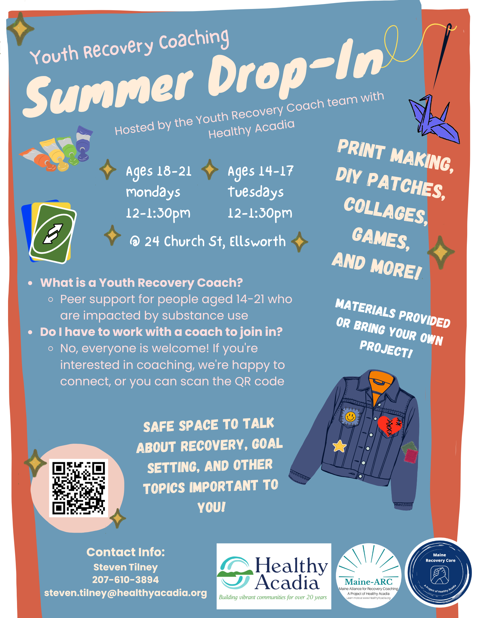 INSPIRE Offers Weekly Summer Drop-Ins for Youth — Healthy Acadia
