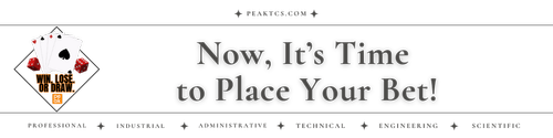 Place Your Bet — Peak Talent Capital Solutions