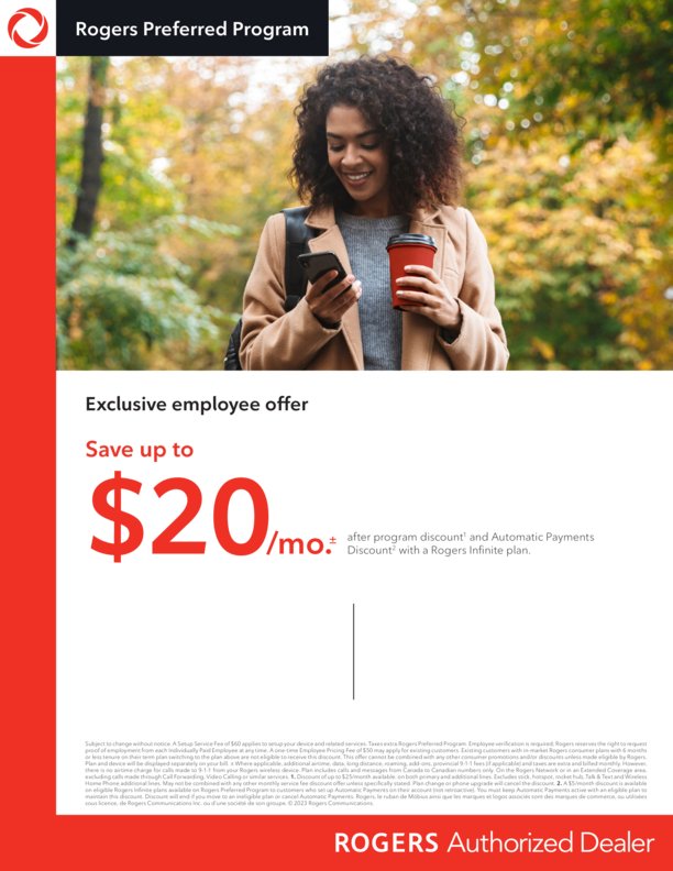 Rogers Preferred Plan — cellworks