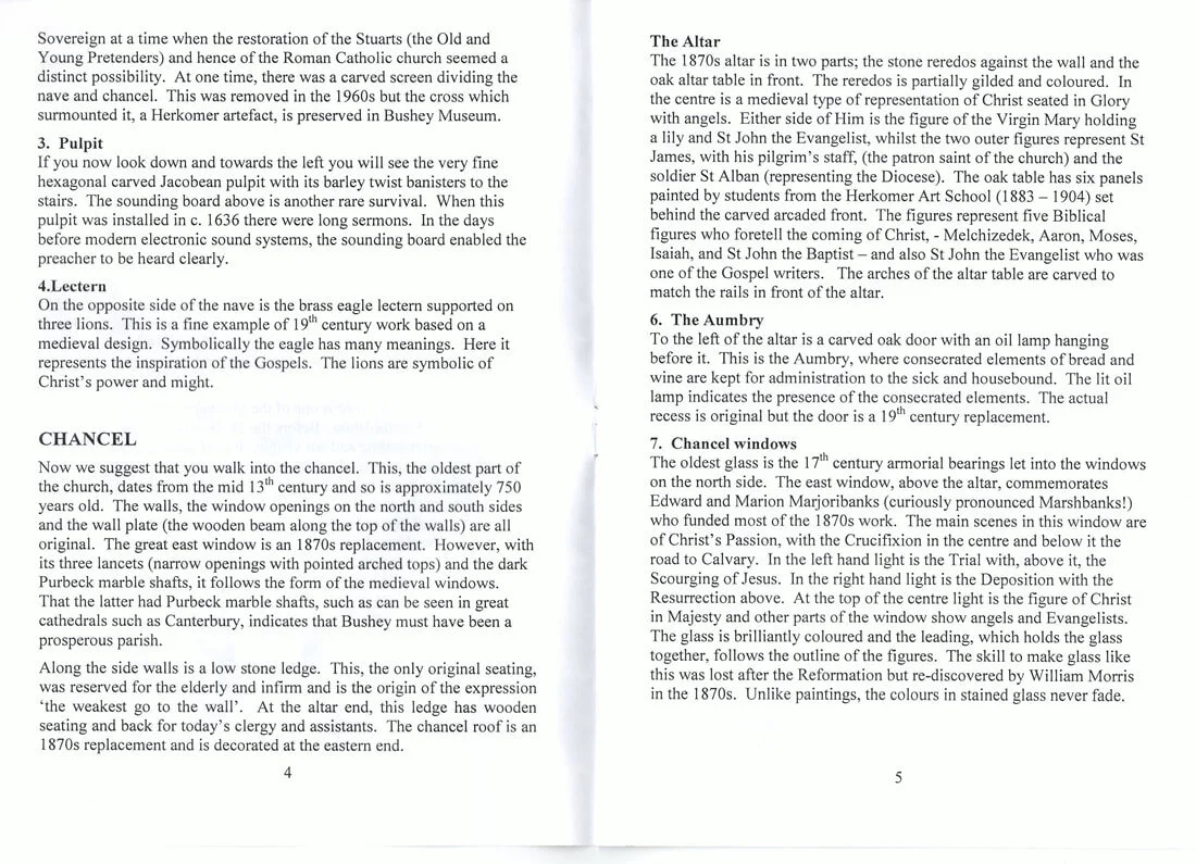 History of St James's — The Parish of Bushey