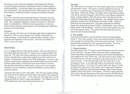 History of St James's — The Parish of Bushey