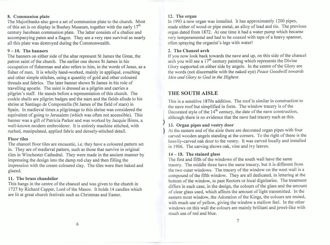 History of St James's — The Parish of Bushey