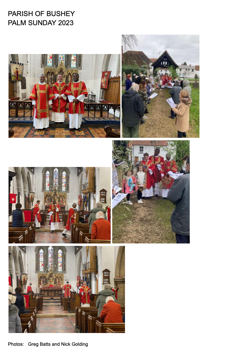 News — The Parish of Bushey