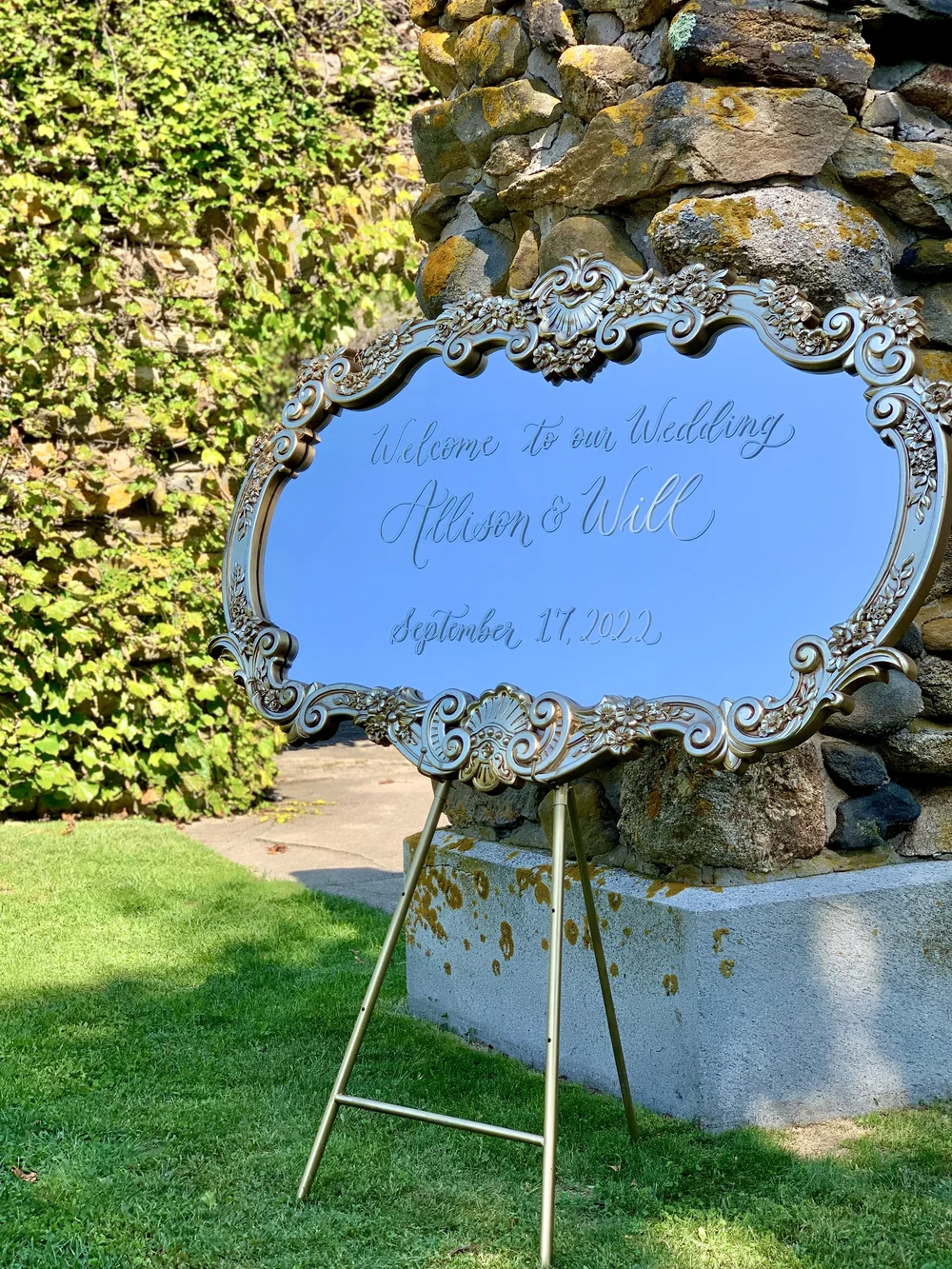 Mirror Rentals — Shanna Lyn Calligraphy | Rhode Island | Calligrapher