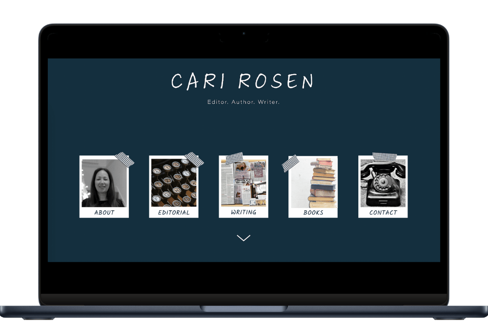 Author website design | Create Your Author Website — charlotte ...