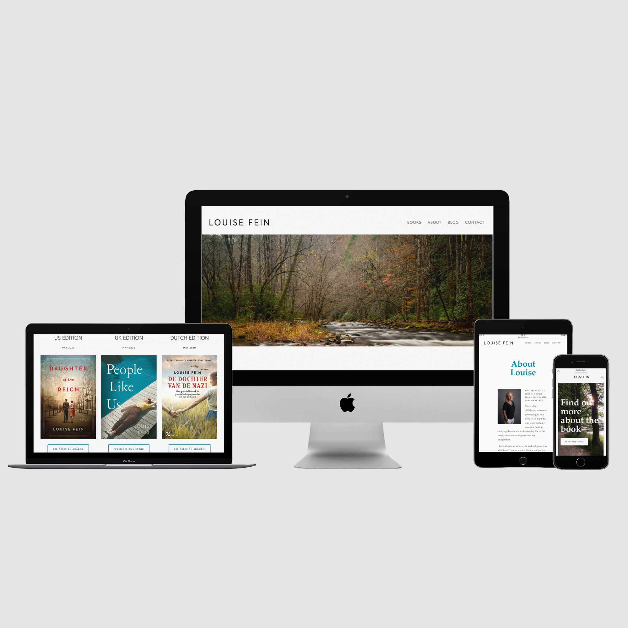 Author Website Design Portfolio — charlotte duckworth studio