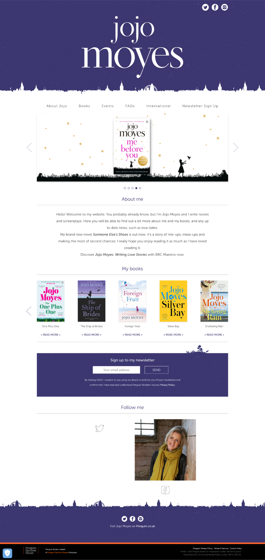 22 author website examples to inspire you — charlotte duckworth studio