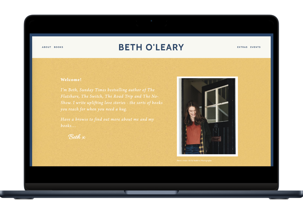 Author website design | Create Your Author Website — charlotte ...