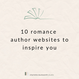 10 romance author websites to inspire you — charlotte duckworth studio