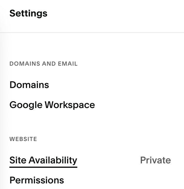 How to share your Squarespace site privately for feedback — charlotte duckworth studio