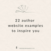 22 author website examples to inspire you — charlotte duckworth studio