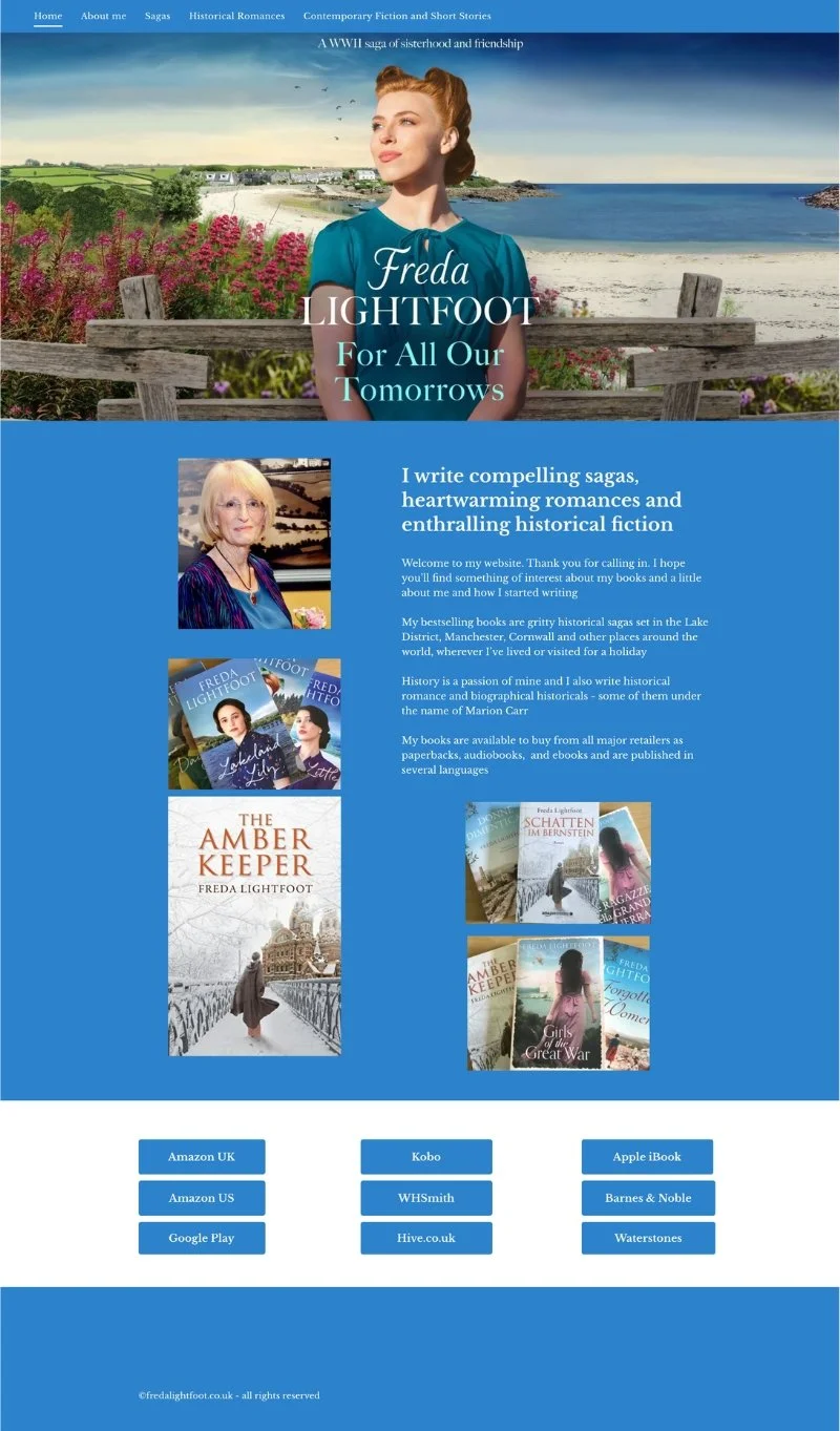 22 author website examples to inspire you — charlotte duckworth studio