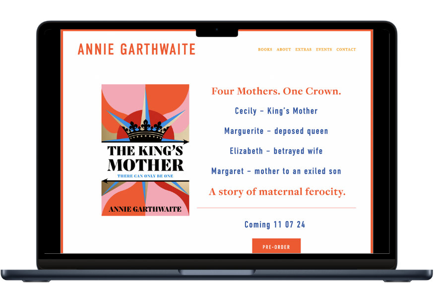 5 historical fiction websites I built on Squarespace — charlotte ...
