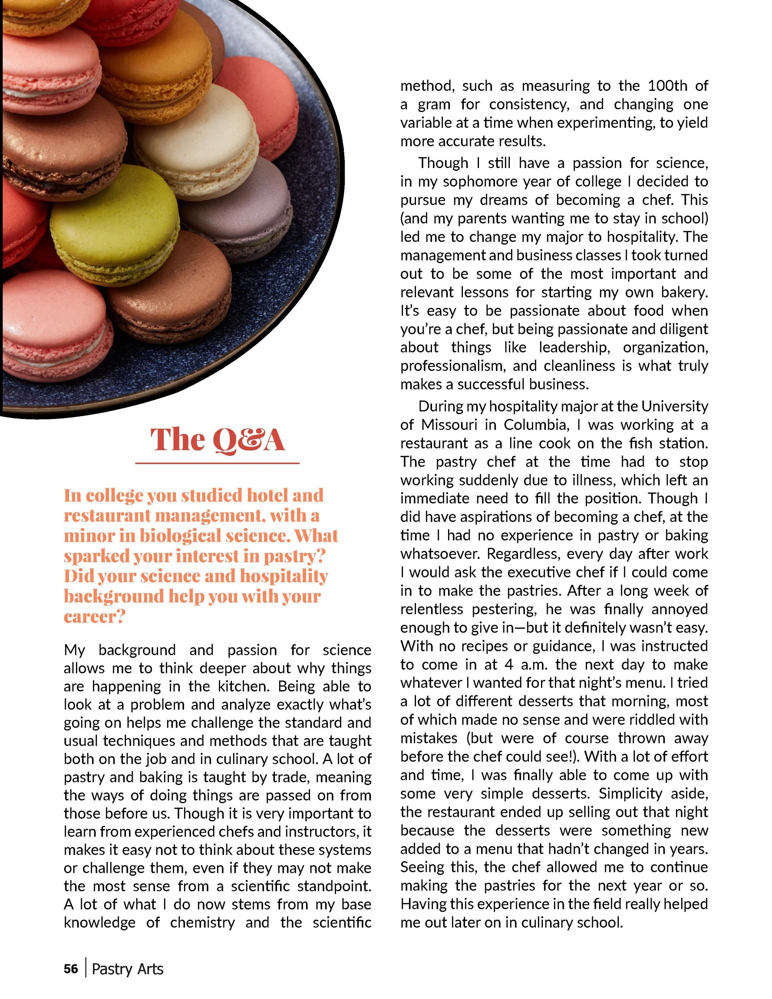 Pastry Arts Magazine — Nathaniel Reid Bakery