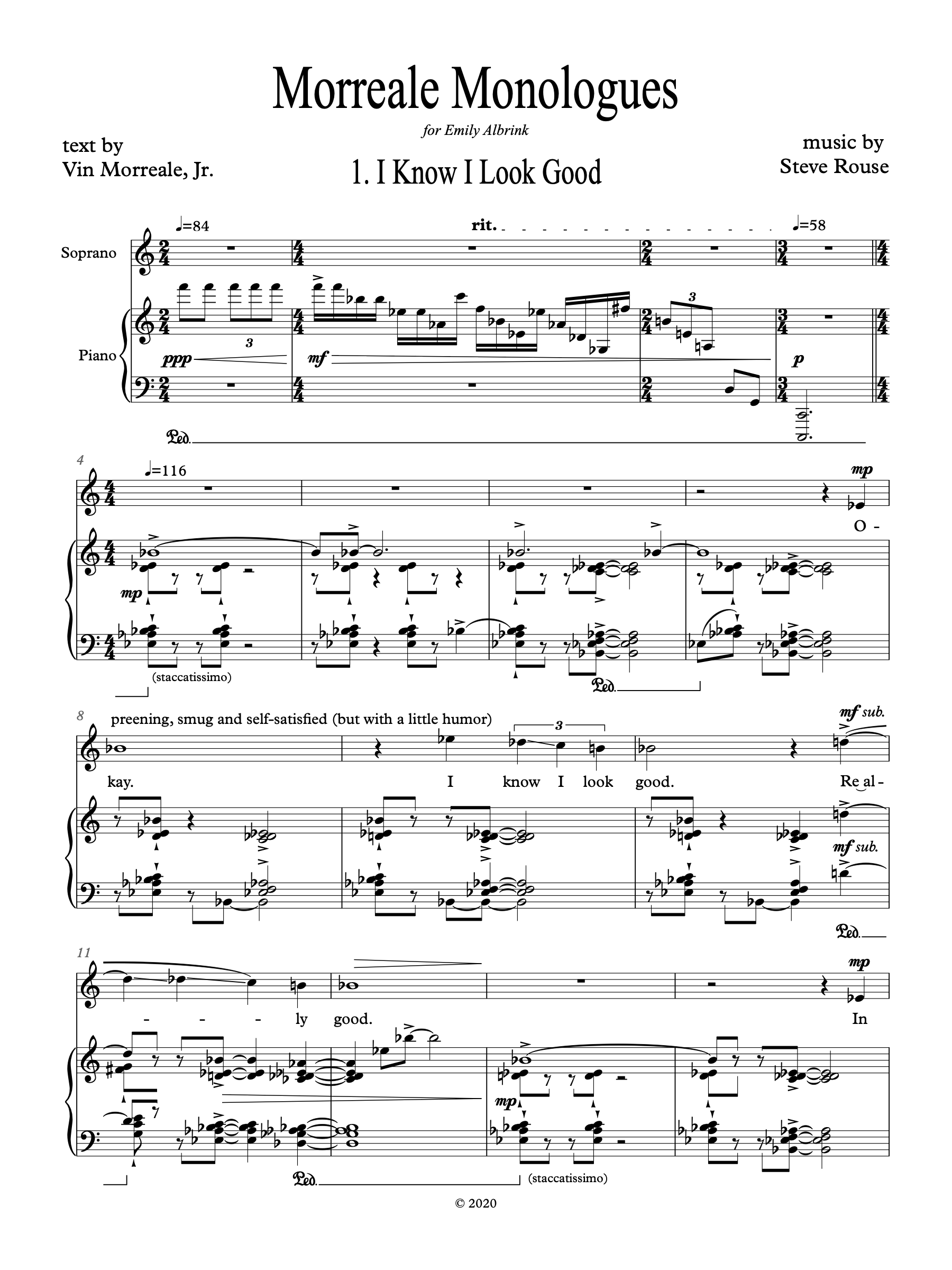 STORE — STEVE ROUSE, COMPOSER