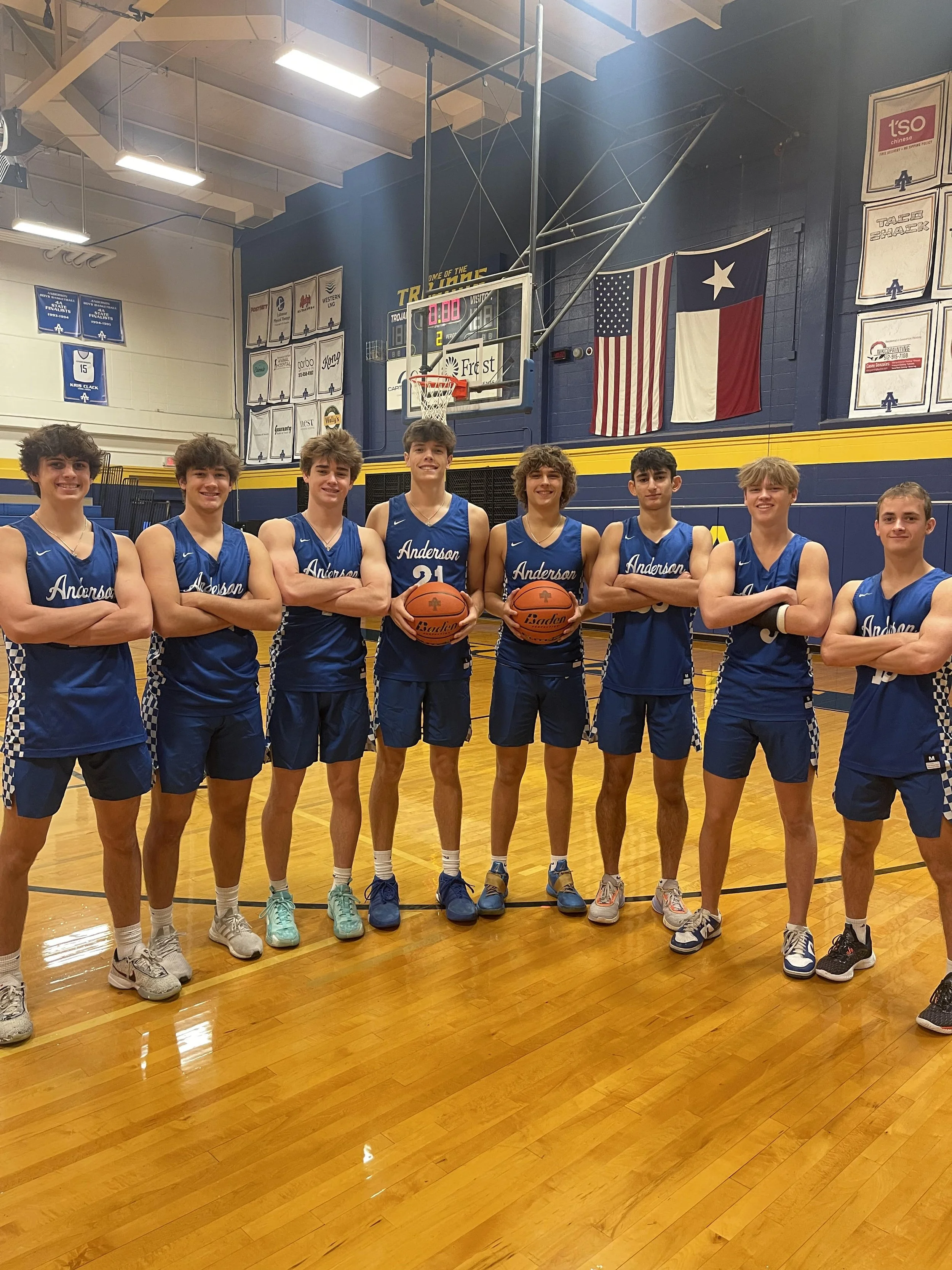 Anderson High School Men's Basketball | AHS Trojans | Austin