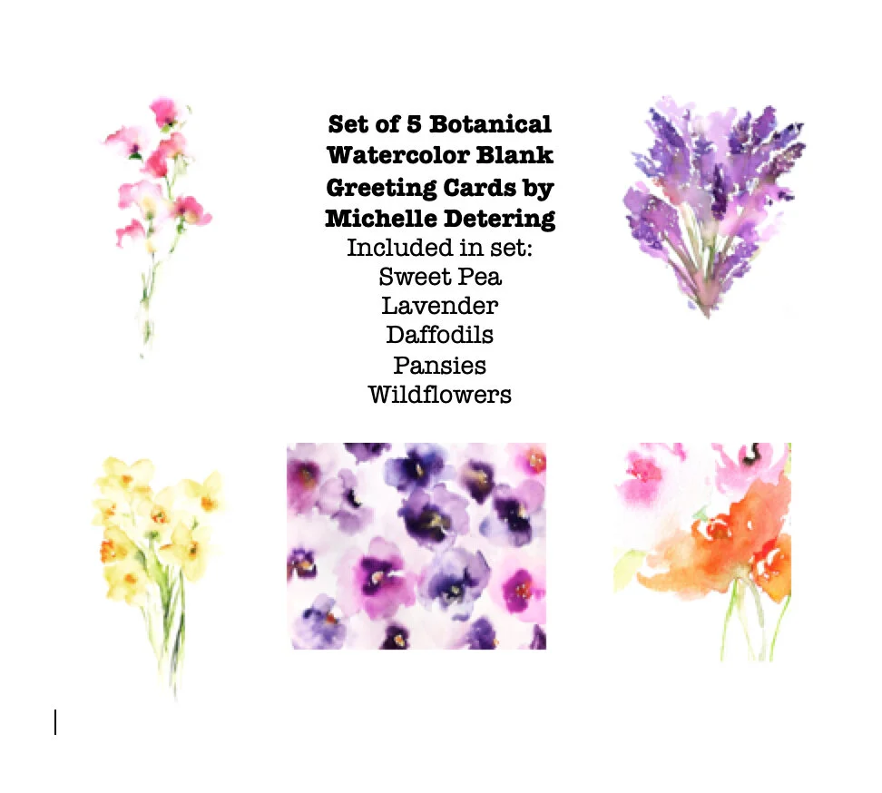Watercolor Prints and Cards — Michelle Detering Art