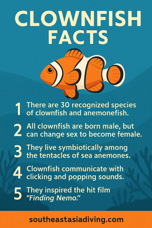 Clownfish of Southeast Asia: Species, Life Cycle, Sex Change & the Real ...
