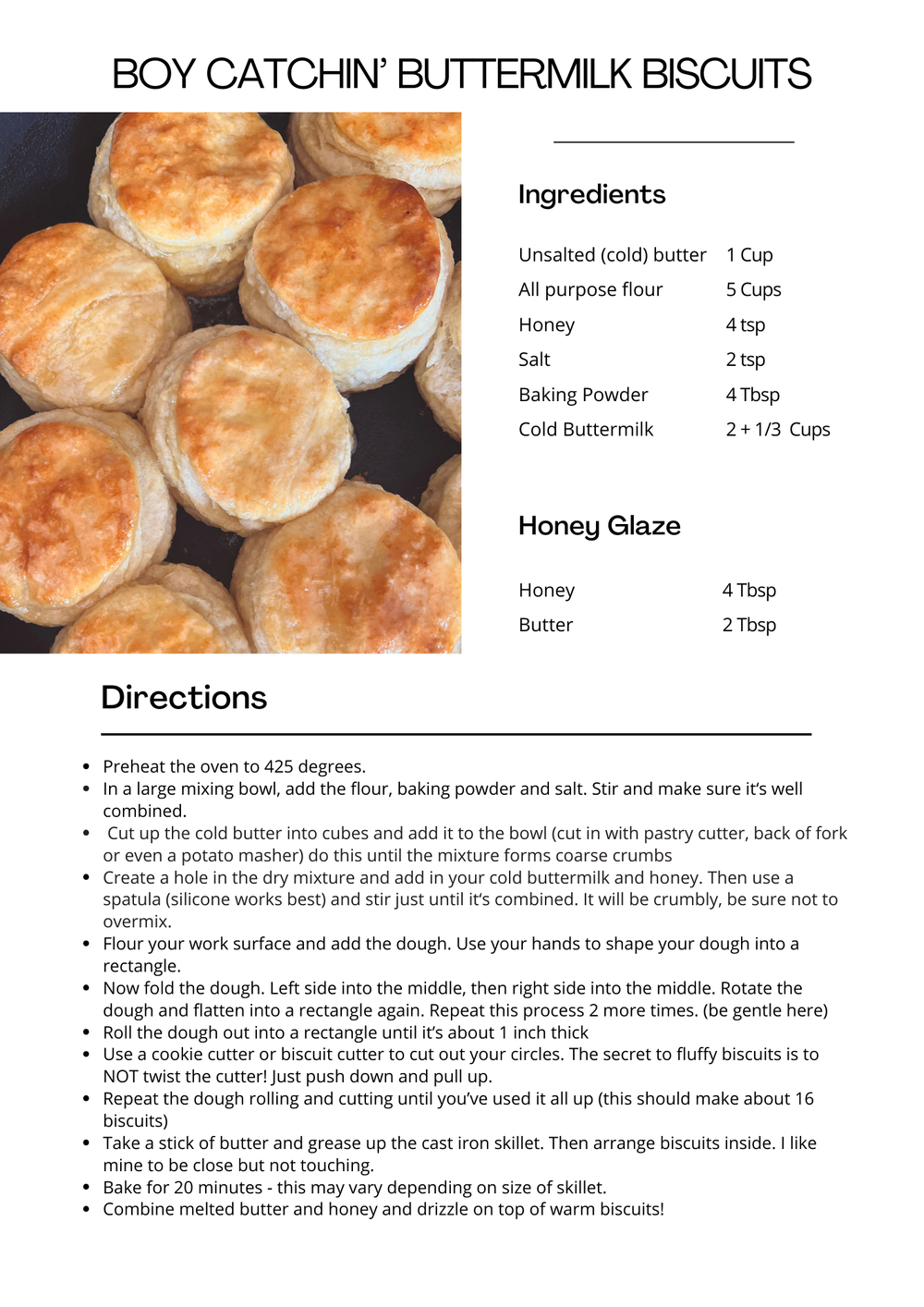 Boy Catchin' Buttermilk Biscuits — This Gathered Nest