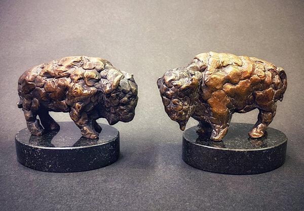 Yellow Rock Bison — Rowe Fine Art Gallery